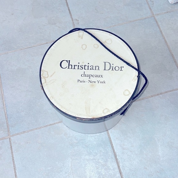 Dior | Hair | Vintage Christian Dior Wig Hat Box Authentic Vtg 5s 60s ...